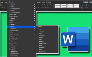 How to Add New Fonts to Microsoft Word - kttpharm